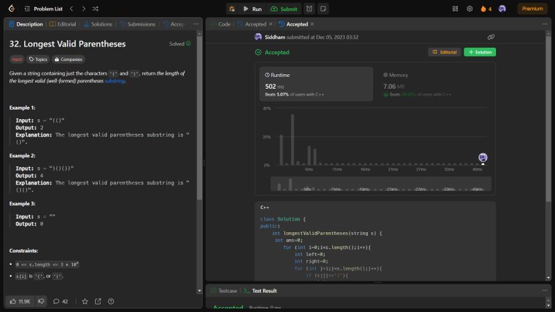 Siddham Jain on LinkedIn: #100daysofcode #codingjourney #leetcode # ... Siddham Jain on LinkedIn: #100daysofcode #codingjourney #leetcode # ...