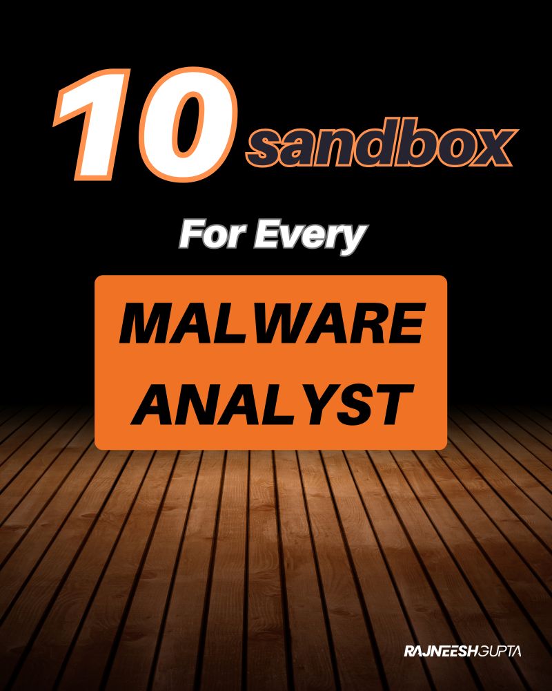 Rajneesh G. on LinkedIn: #sandbox #malwareanalysis #rajneeshgupta | 14 ... Rajneesh G. on LinkedIn: #sandbox #malwareanalysis #rajneeshgupta | 14 ...