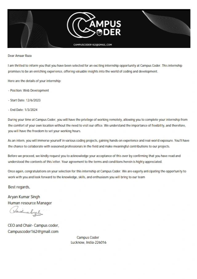 Amaar Raza posted on LinkedIn Amaar Raza posted on LinkedIn