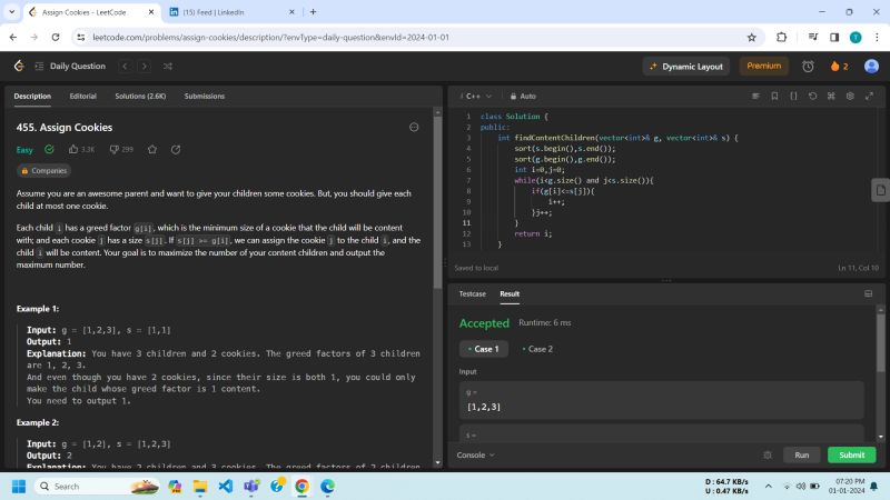 Tanu Tomar on LinkedIn: #100daysofcodechallenge #day70 #leetcode # ... Tanu Tomar on LinkedIn: #100daysofcodechallenge #day70 #leetcode # ...