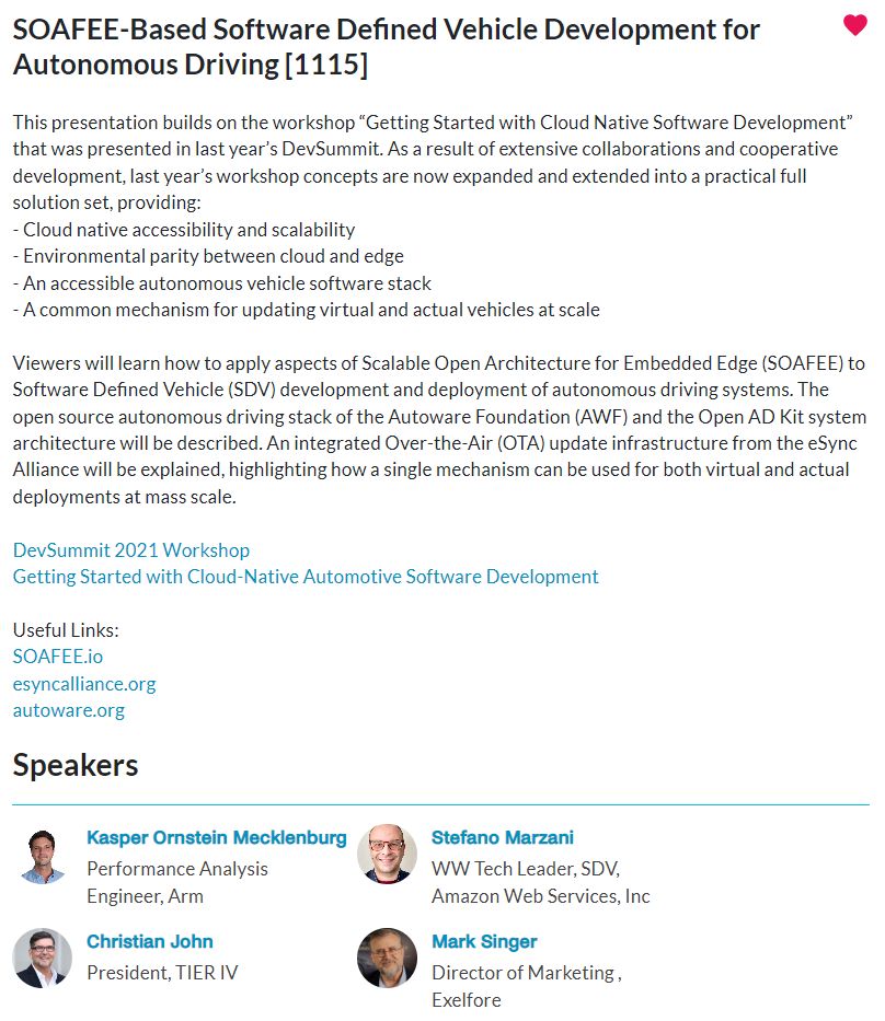 擁有 LinkedIn 檔案的 Autoware Foundation:#autoware #opensource # ... 擁有 LinkedIn 檔案的 Autoware Foundation:#autoware #opensource # ...