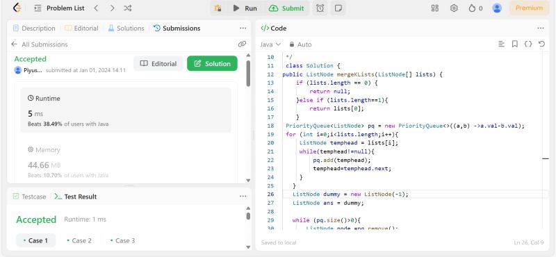 Day 76 of LeetCode Challenge: tackling coding problems | Piyush Jha ... Day 76 of LeetCode Challenge: tackling coding problems | Piyush Jha ...