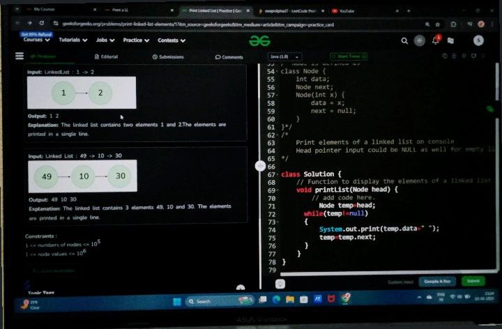 Swapnil Phad on LinkedIn: #100daysofcode #dsa #linkedlist # ... Swapnil Phad on LinkedIn: #100daysofcode #dsa #linkedlist # ...