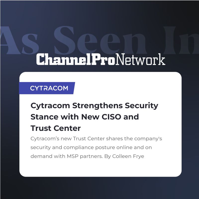 Cytracom on LinkedIn: #cytracom #mspsecurity #yearofthemsp # ... Cytracom on LinkedIn: #cytracom #mspsecurity #yearofthemsp # ...