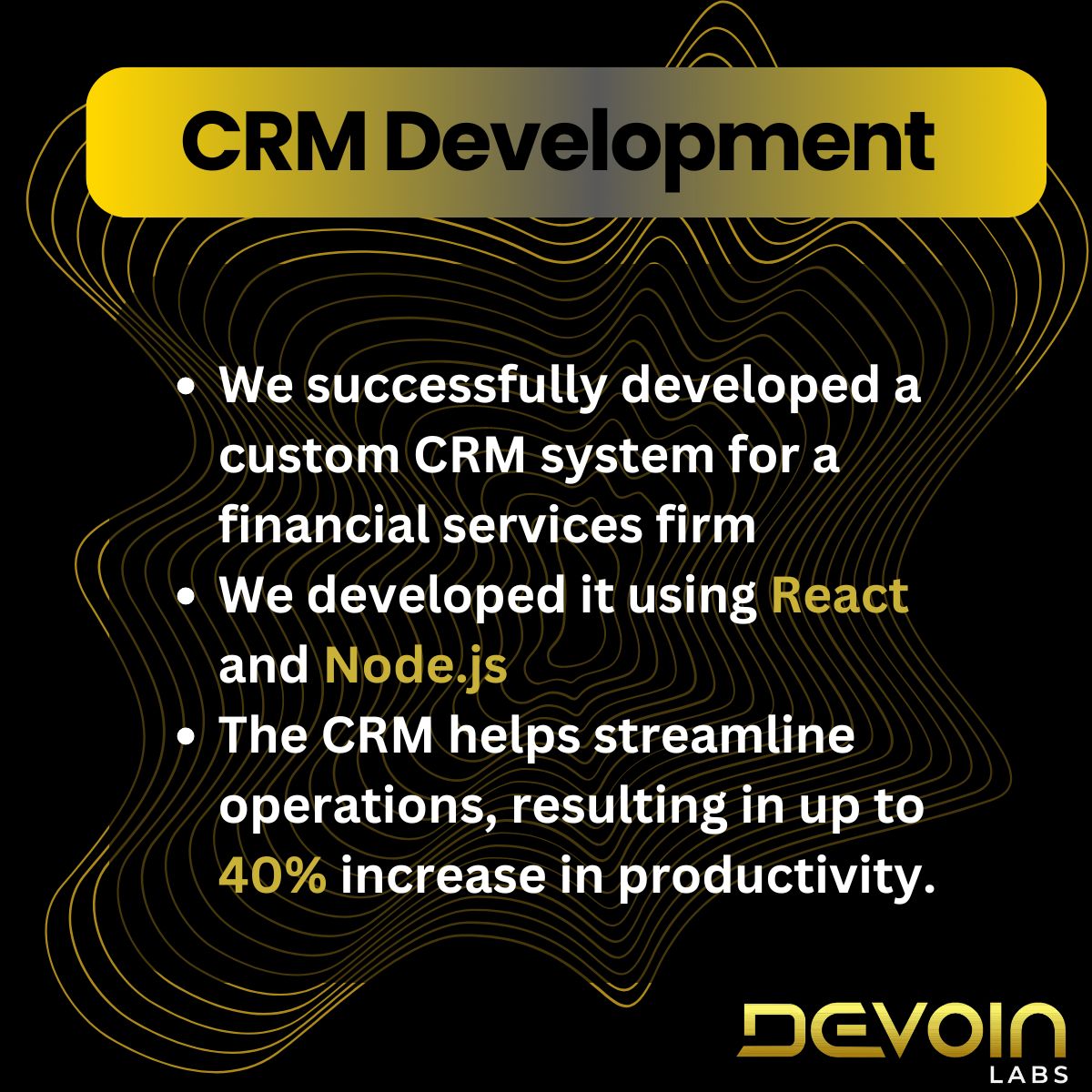 Devoin Labs on LinkedIn: #crm #reactjs #nodejs #clientsuccess # ... Devoin Labs on LinkedIn: #crm #reactjs #nodejs #clientsuccess # ...