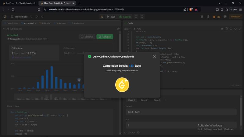 Paras Joshi on LinkedIn: #java #leetcode #geeksforgeeks #problemsolving ... Paras Joshi on LinkedIn: #java #leetcode #geeksforgeeks #problemsolving ...