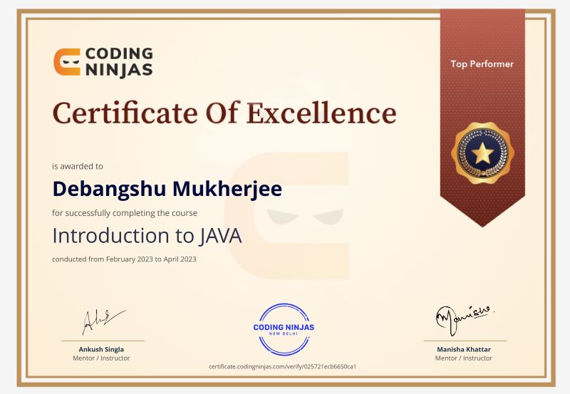 Debangshu Mukherjee on LinkedIn: #javaprogramming #learningjourney # ... Debangshu Mukherjee on LinkedIn: #javaprogramming #learningjourney # ...