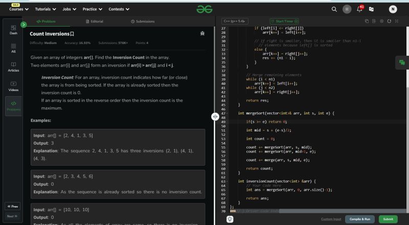 Naveen Sahu on LinkedIn: #gfg160 #dsa #codingjourney #problemsolving # ... Naveen Sahu on LinkedIn: #gfg160 #dsa #codingjourney #problemsolving # ...