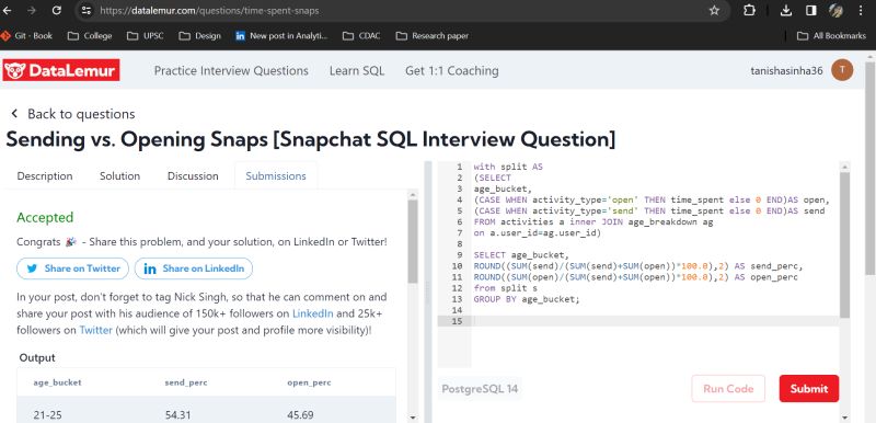 Tanisha . on LinkedIn: #sql #sqlqueries #sqlskills #dataanalysis # ... Tanisha . on LinkedIn: #sql #sqlqueries #sqlskills #dataanalysis # ...