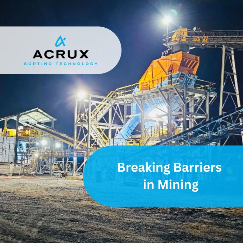 #advancedtechnology #miningforthefuture | Acrux Sorting Technology #advancedtechnology #miningforthefuture | Acrux Sorting Technology