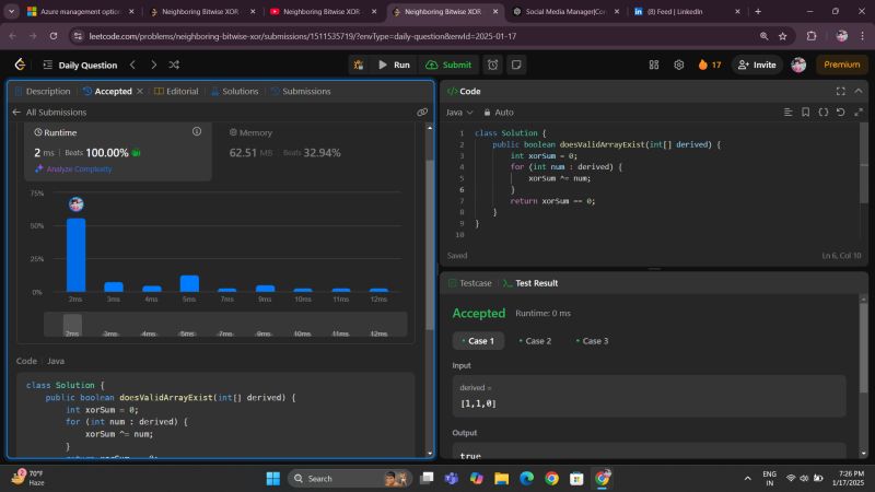#leetcode #bitmanipulation #xor #dsa #coding | Aaditya Thantharate #leetcode #bitmanipulation #xor #dsa #coding | Aaditya Thantharate