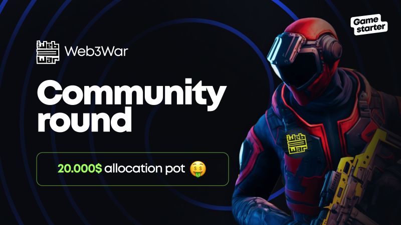 Gamestarter on LinkedIn: 🔥 Web3War IDO Community Round is now live. To ... Gamestarter on LinkedIn: 🔥 Web3War IDO Community Round is now live. To ...