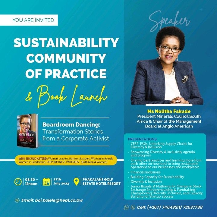 BOITSHEPO BOLELE on LinkedIn: MEET THE GUEST SPEAKER - Ms NOLITHA ... BOITSHEPO BOLELE on LinkedIn: MEET THE GUEST SPEAKER - Ms NOLITHA ...