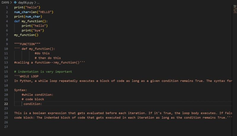 Day 06 of #100DaysOfCode challenge: loops and conditionals | Kavisha ... Day 06 of #100DaysOfCode challenge: loops and conditionals | Kavisha ...