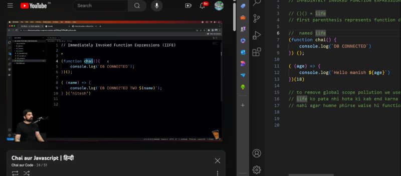 Manish soni on LinkedIn: #hitesh #javascript #learninpublic #buildinpublic Manish soni on LinkedIn: #hitesh #javascript #learninpublic #buildinpublic