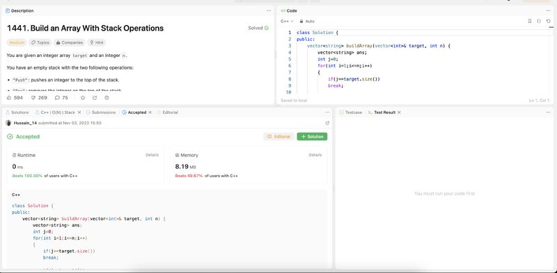 HUSSAIN LOHAWALA on LinkedIn: #leetcode #stack HUSSAIN LOHAWALA on LinkedIn: #leetcode #stack