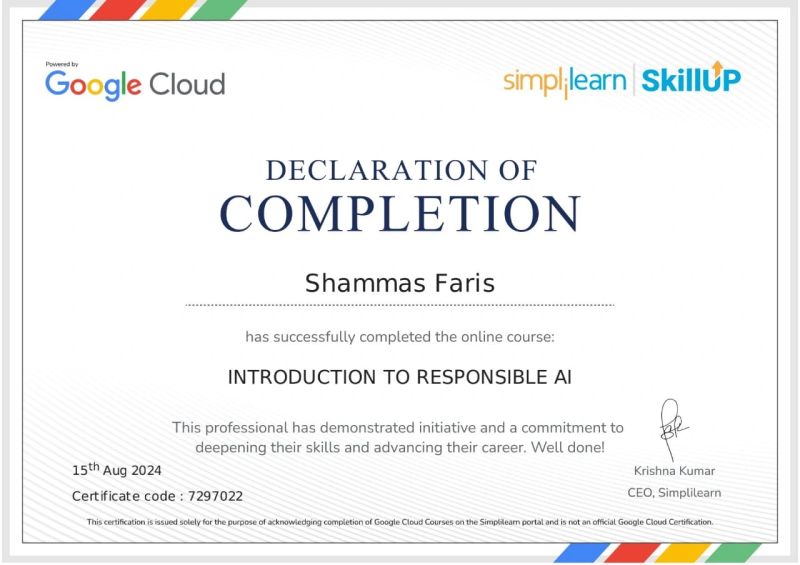 Shammas Faris on LinkedIn: #responsibleai #artificialintelligence # ... Shammas Faris on LinkedIn: #responsibleai #artificialintelligence # ...