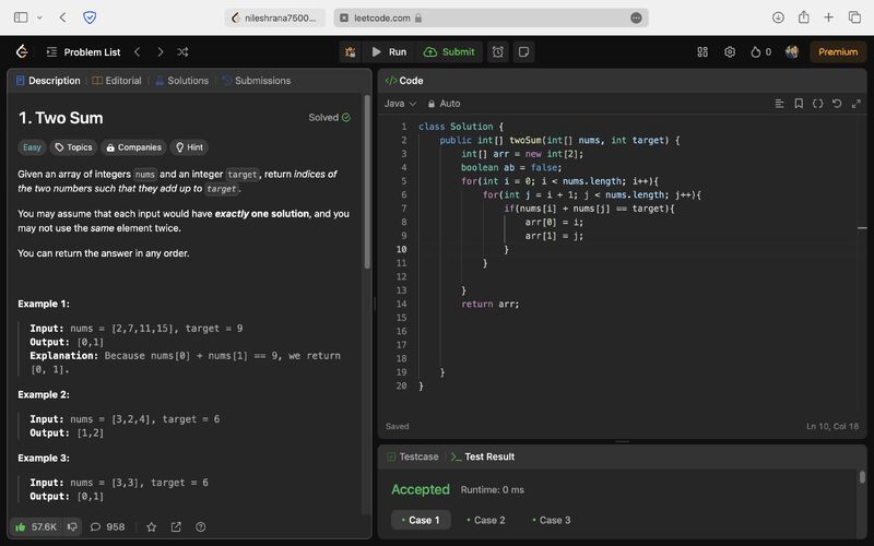 Nilesh Rana on LinkedIn: #leetcode #codingchallenge #30daychallenge # ... Nilesh Rana on LinkedIn: #leetcode #codingchallenge #30daychallenge # ...