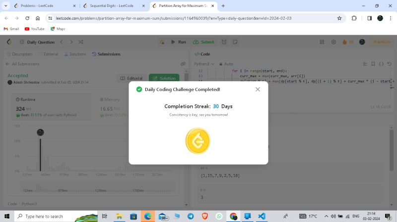 Adesh Shrivastav on LinkedIn: #leetcode #leetcodechallenge #dsa # ... Adesh Shrivastav on LinkedIn: #leetcode #leetcodechallenge #dsa # ...