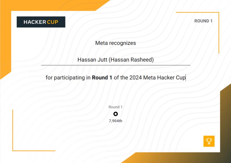 Hassan Rasheed on LinkedIn: #metahackercup #coding #programming # ... Hassan Rasheed on LinkedIn: #metahackercup #coding #programming # ...