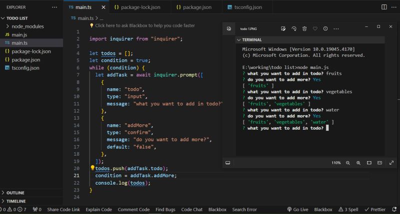 Misbah Khan on LinkedIn: i am building a todo list program using ... Misbah Khan on LinkedIn: i am building a todo list program using ...