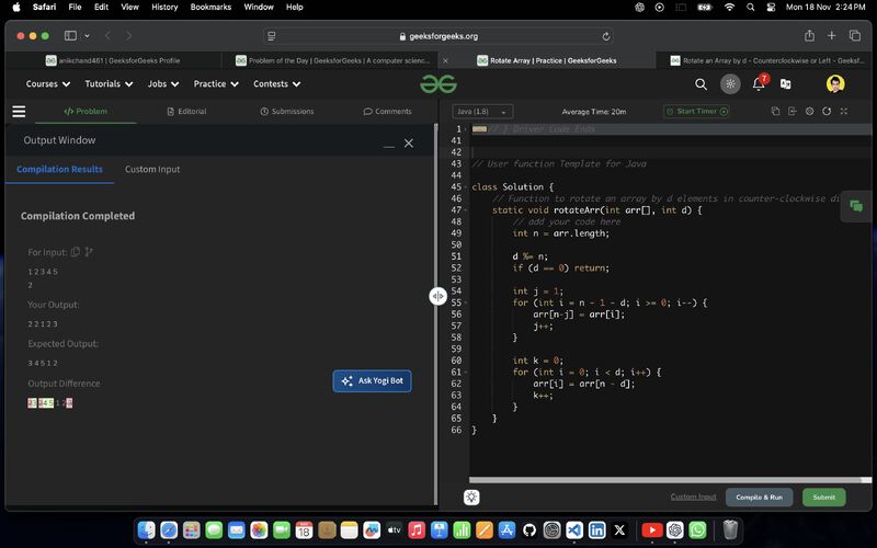 Anik Chand on LinkedIn: #100daysofdsa #codingjourney #dsa # ... Anik Chand on LinkedIn: #100daysofdsa #codingjourney #dsa # ...