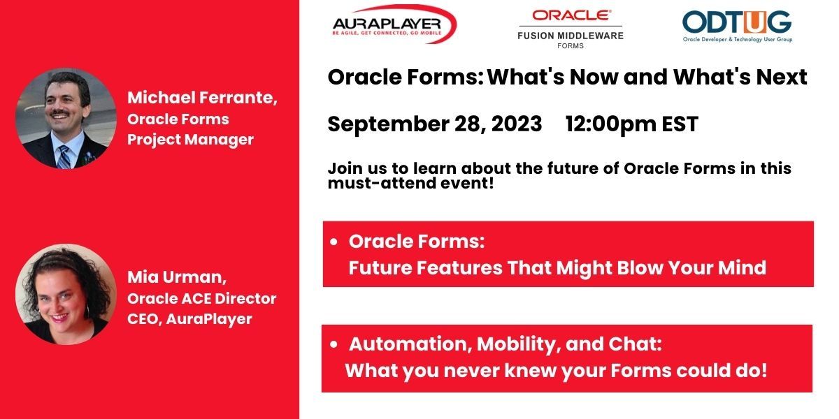 AuraPlayer on LinkedIn: #oracle #oracleforms AuraPlayer on LinkedIn: #oracle #oracleforms