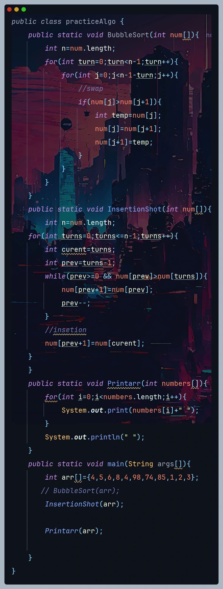 Subhransu S. Panda on LinkedIn: #java #coding #algorithms #bubblesort # ... Subhransu S. Panda on LinkedIn: #java #coding #algorithms #bubblesort # ...