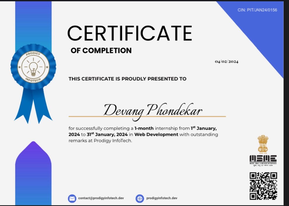 Devang Phondekar on LinkedIn: #webdevelopment Devang Phondekar on LinkedIn: #webdevelopment