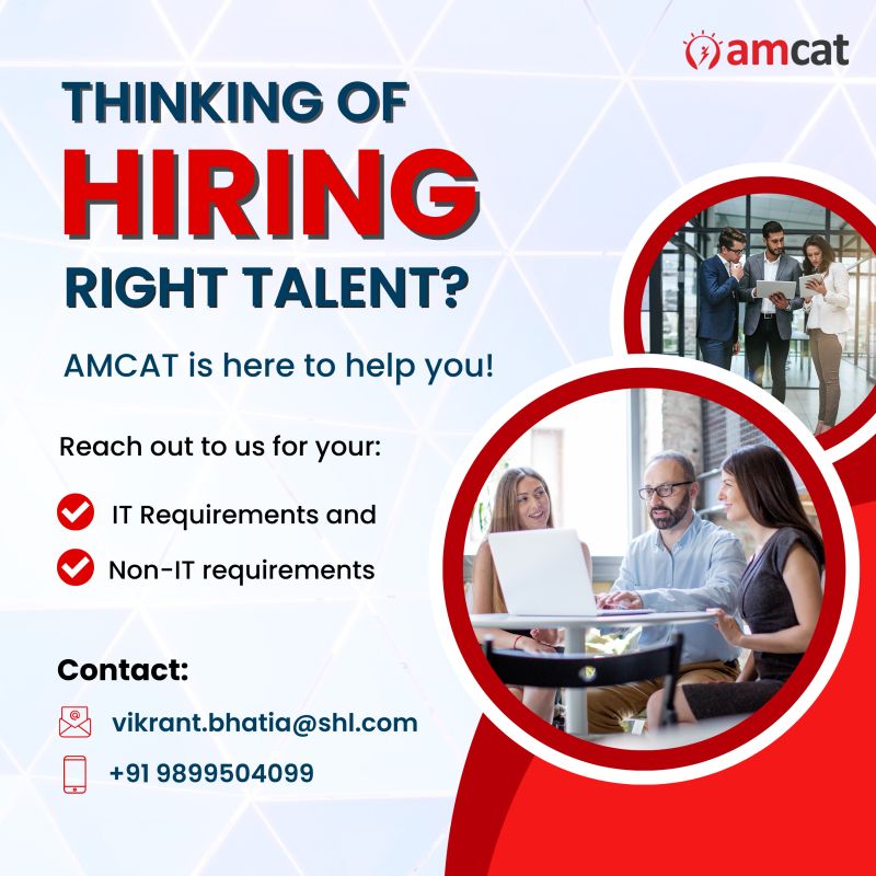 Vikrant Bhatia on LinkedIn: Attention HRs AMCAT SHL is here to help all ... Vikrant Bhatia on LinkedIn: Attention HRs AMCAT SHL is here to help all ...