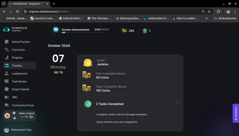 Muhammad Yasir hussain on LinkedIn: #devops #karachi #jenkins # ... Muhammad Yasir hussain on LinkedIn: #devops #karachi #jenkins # ...