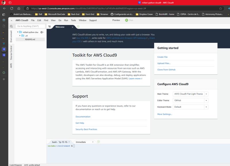 André Luiz Barbosa (Andrehlb) no LinkedIn: #python #aws #cloud9 # ... André Luiz Barbosa (Andrehlb) no LinkedIn: #python #aws #cloud9 # ...