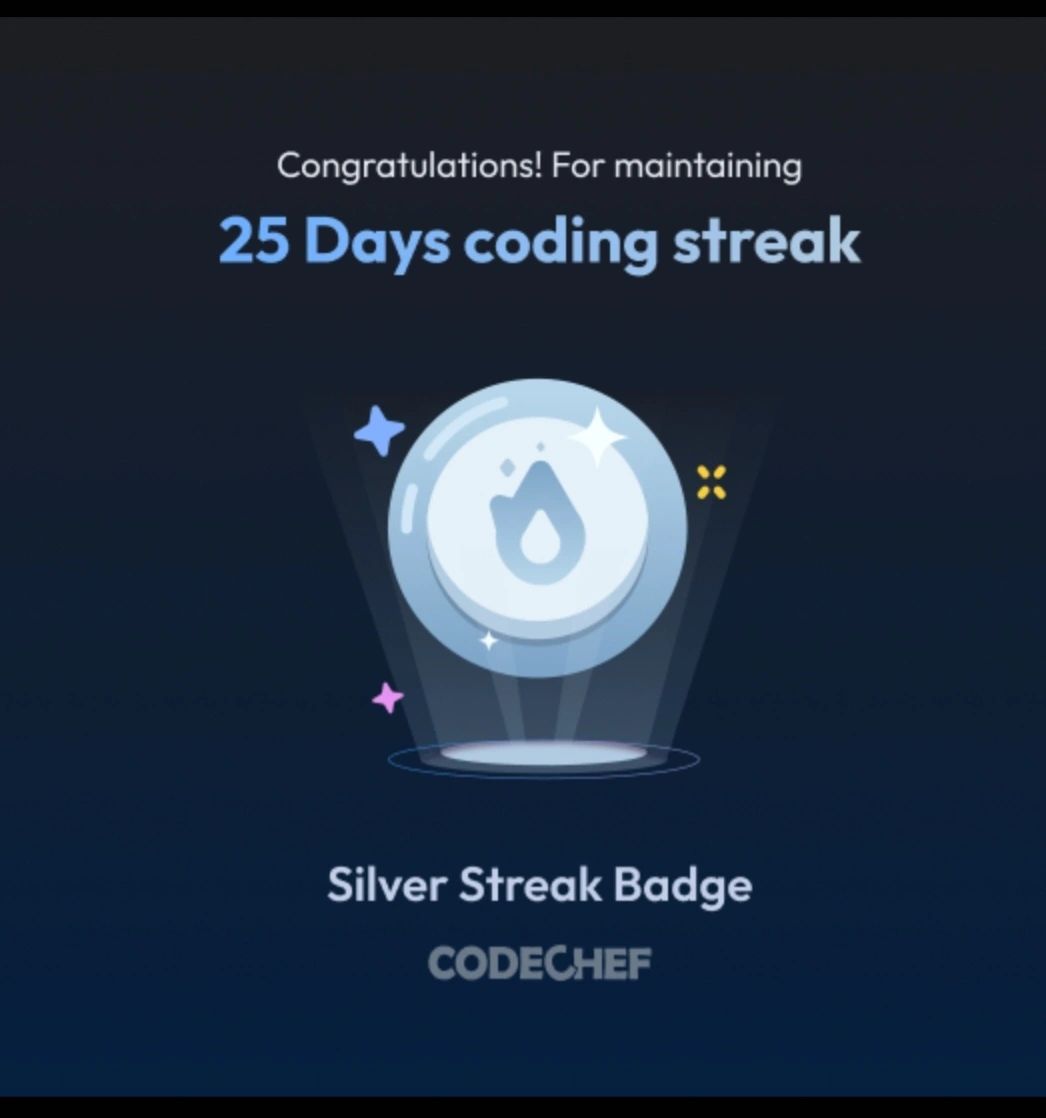 Nithish Challagunda on LinkedIn: #competitiveprogramming #codechef # ... Nithish Challagunda on LinkedIn: #competitiveprogramming #codechef # ...