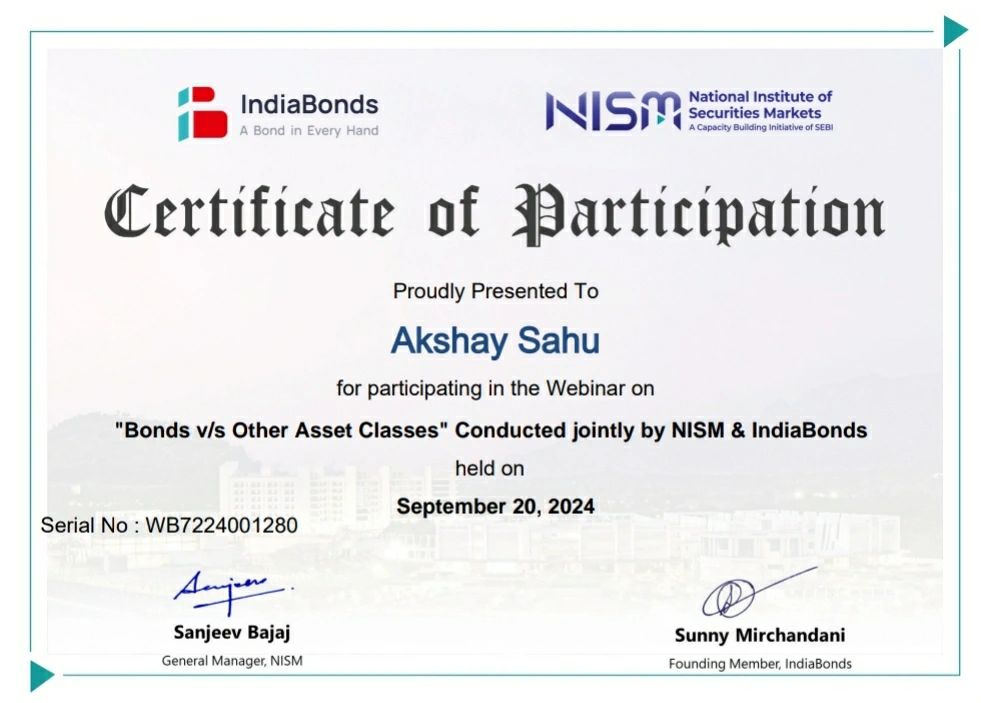 Akshay Sahu on LinkedIn: #webinar #bonds #investing #nism # ... Akshay Sahu on LinkedIn: #webinar #bonds #investing #nism # ...