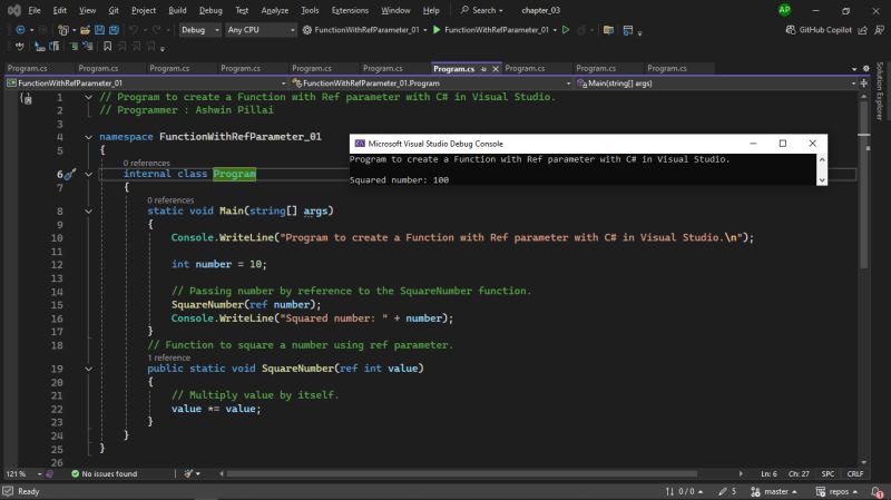 Ashwin Ajikumar Pillai on LinkedIn: #dotnet #csharp #programming # ... Ashwin Ajikumar Pillai on LinkedIn: #dotnet #csharp #programming # ...