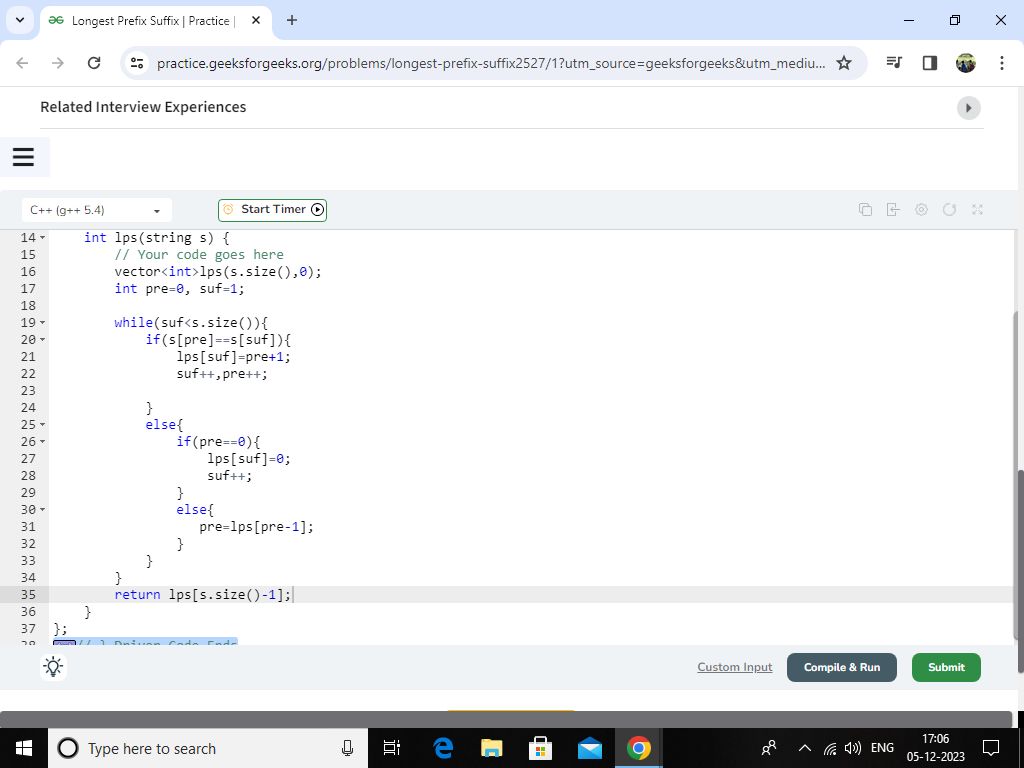 Ankit Choudhary on LinkedIn: #180daysofcode #cpp #dsa #58days #kmp Ankit Choudhary on LinkedIn: #180daysofcode #cpp #dsa #58days #kmp