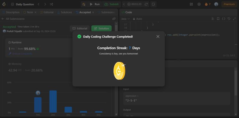 Prafull Tripathi on LinkedIn: #leetcode #codingjourney #problemsolving ... Prafull Tripathi on LinkedIn: #leetcode #codingjourney #problemsolving ...