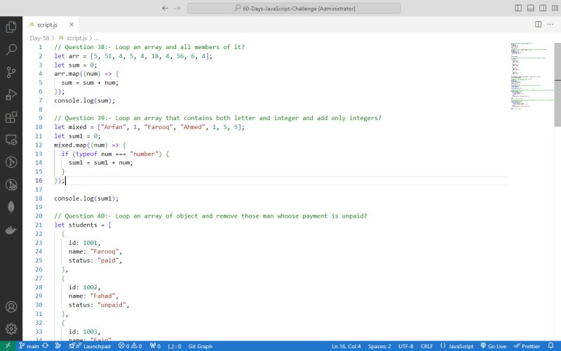 Muhammad Farooq on LinkedIn: #javascript #codingchallenge # ... Muhammad Farooq on LinkedIn: #javascript #codingchallenge # ...