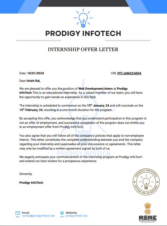 #prodigyinfotech | Unish Rai #prodigyinfotech | Unish Rai