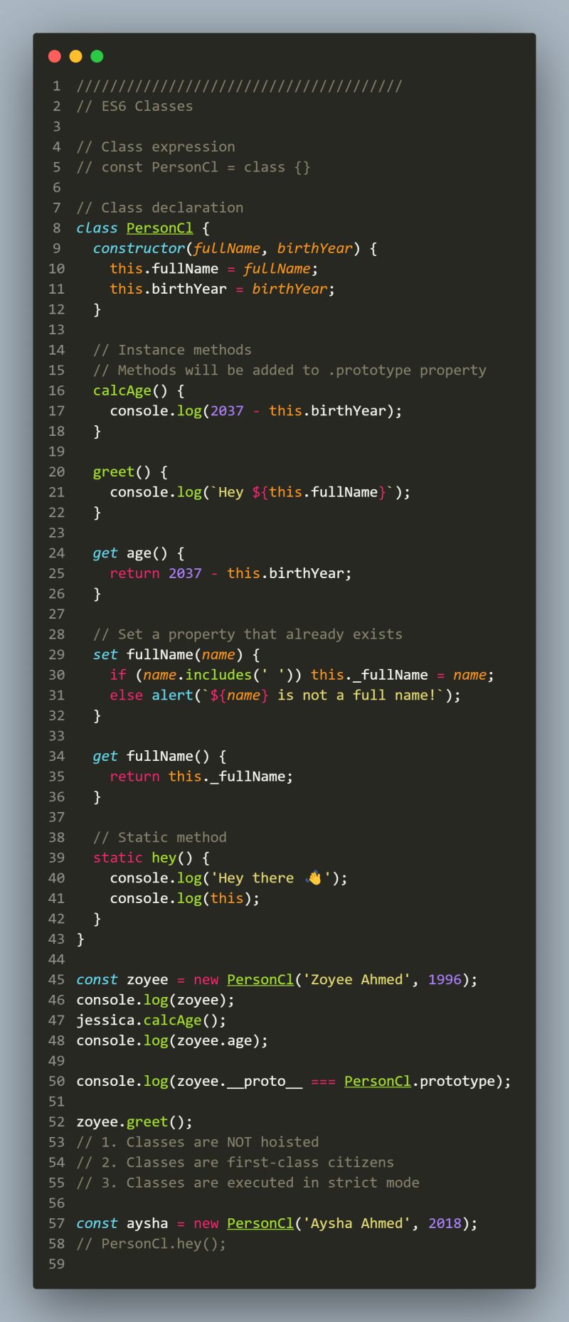 Sabbir Ahmed on LinkedIn: #javascript #class Sabbir Ahmed on LinkedIn: #javascript #class