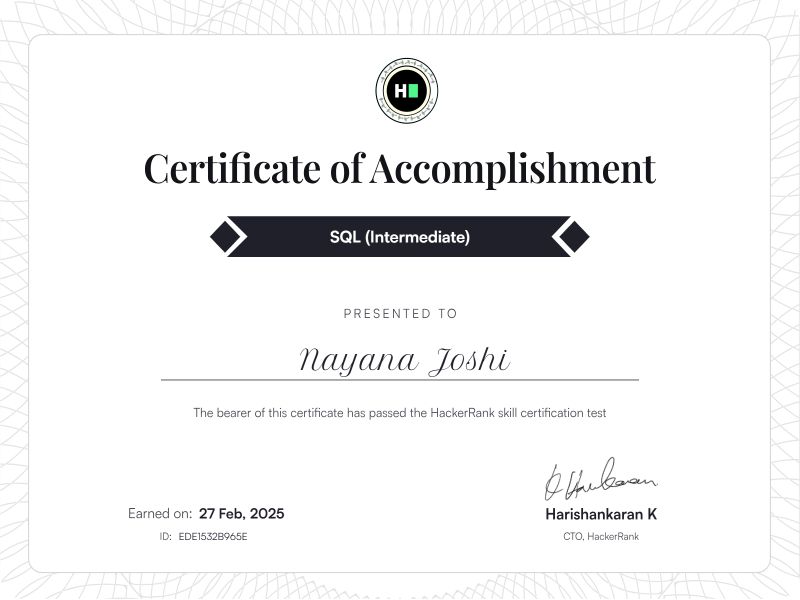 #sql #dataanalytics #joins #subqueries #databasemanagement… | Nayana Joshi #sql #dataanalytics #joins #subqueries #databasemanagement… | Nayana Joshi