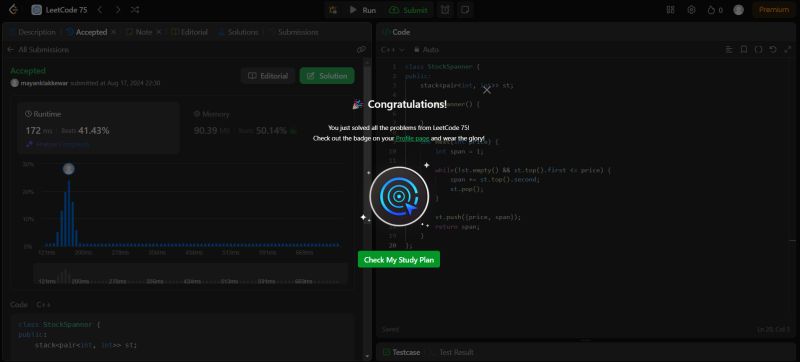 Mayank Lakkewar on LinkedIn: #leetcode75 #codingjourney #leetcode # ... Mayank Lakkewar on LinkedIn: #leetcode75 #codingjourney #leetcode # ...