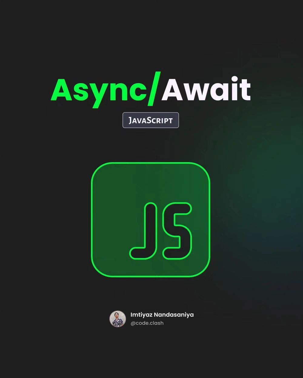 Muhaymin Khan on LinkedIn: #javascript #webdev #codesmart Muhaymin Khan on LinkedIn: #javascript #webdev #codesmart