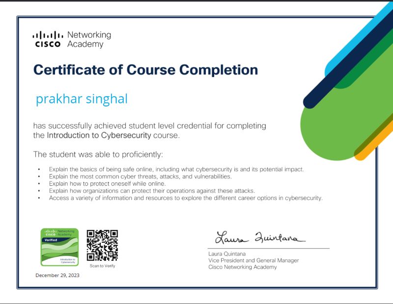 I’m happy to share that I’ve obtained a new certification: Introduction ... I’m happy to share that I’ve obtained a new certification: Introduction ...