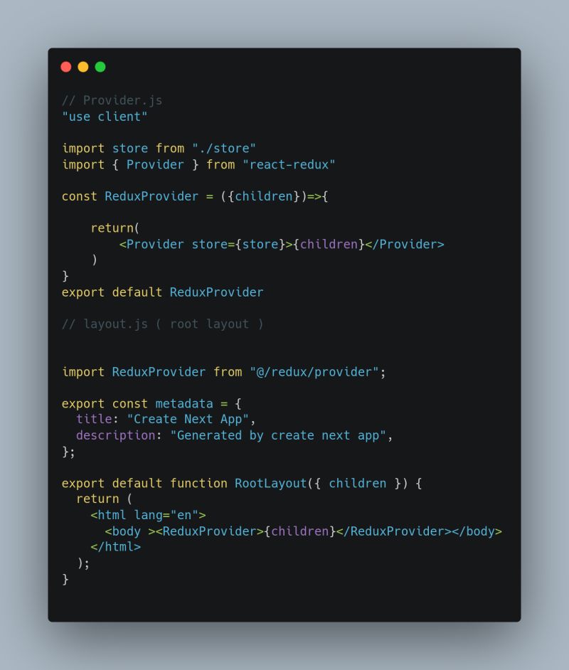 Hatem Henchir on LinkedIn: #redux #reduxtoolkit #nextjs # ... Hatem Henchir on LinkedIn: #redux #reduxtoolkit #nextjs # ...