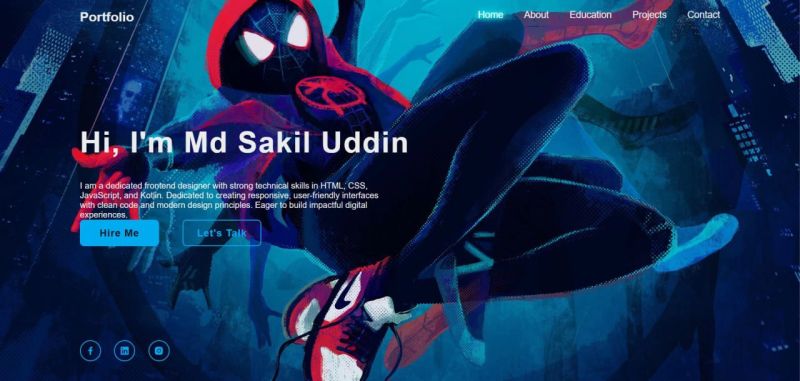 #animatedportfolio #html #css #webdesign #frontenddevelopment… | MD ... #animatedportfolio #html #css #webdesign #frontenddevelopment… | MD ...