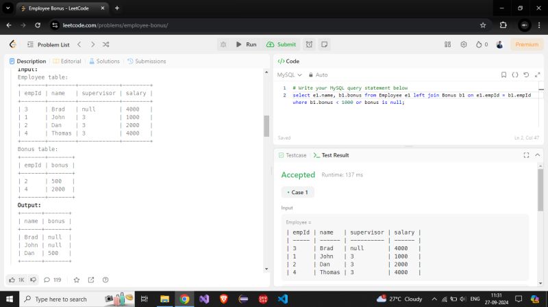 Nishant Dhabe on LinkedIn: #leetcode #codingchallenge ... Nishant Dhabe on LinkedIn: #leetcode #codingchallenge ...