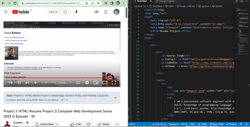 Gaurav Singh on LinkedIn: #webdevelopment #html #project # ... Gaurav Singh on LinkedIn: #webdevelopment #html #project # ...