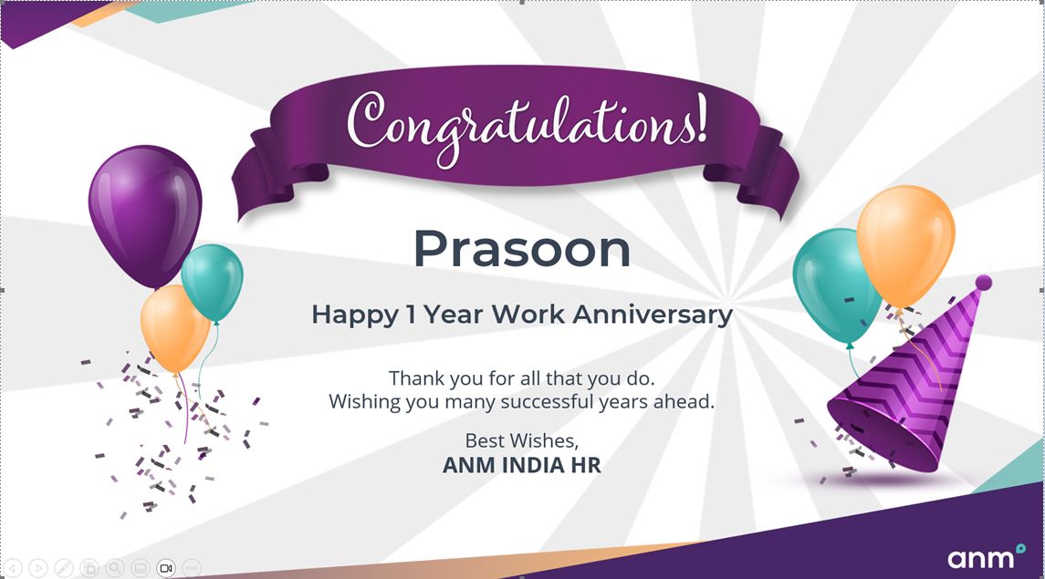 Prasoon Ghosh on LinkedIn: #oneyearanniversary #anmfamily # ... Prasoon Ghosh on LinkedIn: #oneyearanniversary #anmfamily # ...