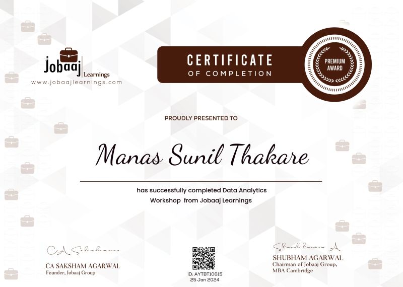 Manas Thakare on LinkedIn: #dataanalytics #professionaldevelopment # ... Manas Thakare on LinkedIn: #dataanalytics #professionaldevelopment # ...
